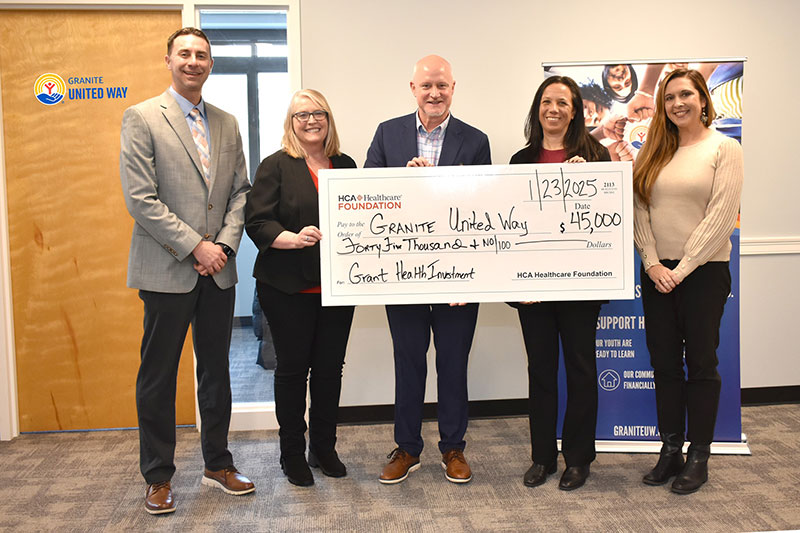 HCA Healthcare donates $45,000 to United Way to support mental health ...